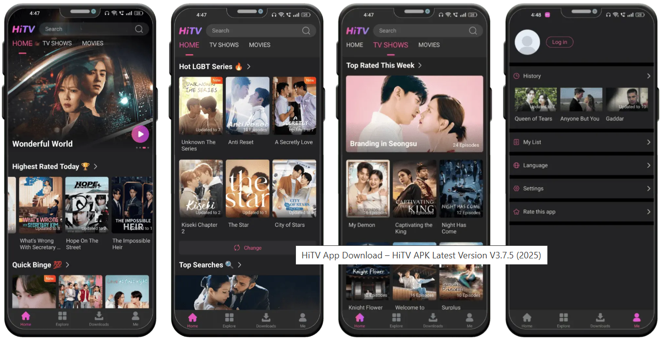 HiTV Mod APK Download App Free (VIP Unlocked, No Ads) 2025